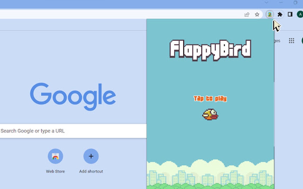 Flappy Bird [offline] pour Google Chrome - Extension Télécharger