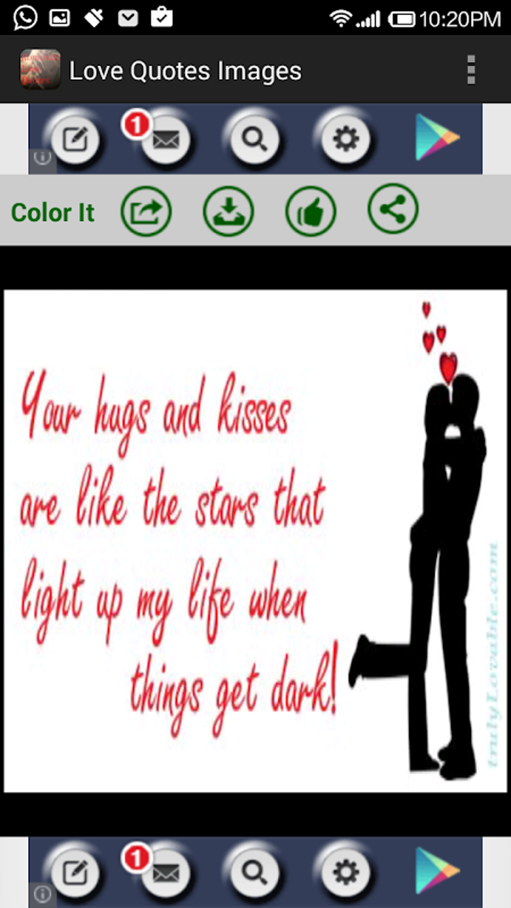 Romantic Love Quotes & Images APK para Android - Descargar
