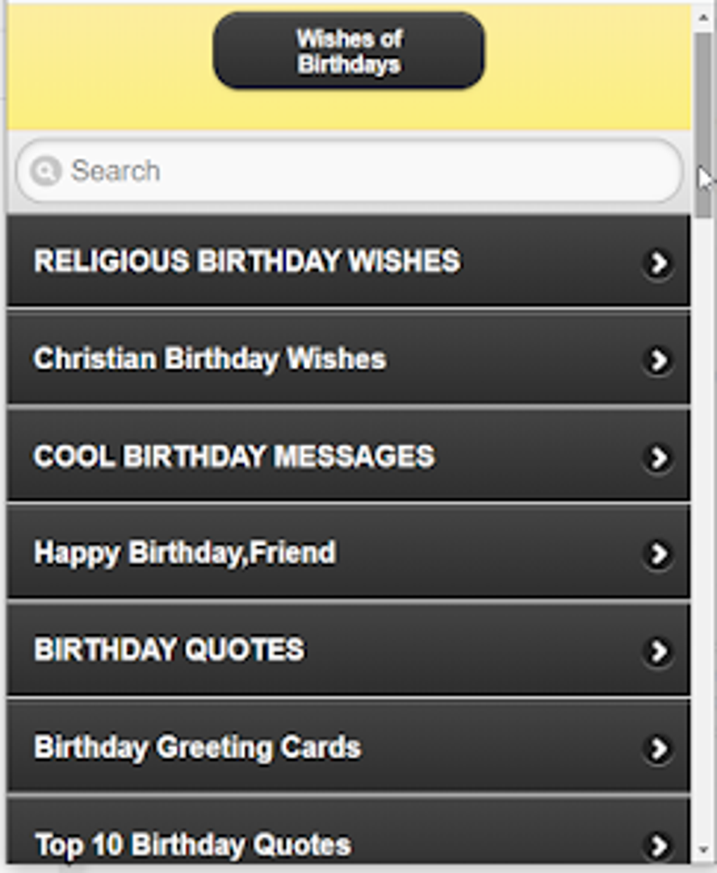 All Type Birthday Wishing SMS for Android - Download