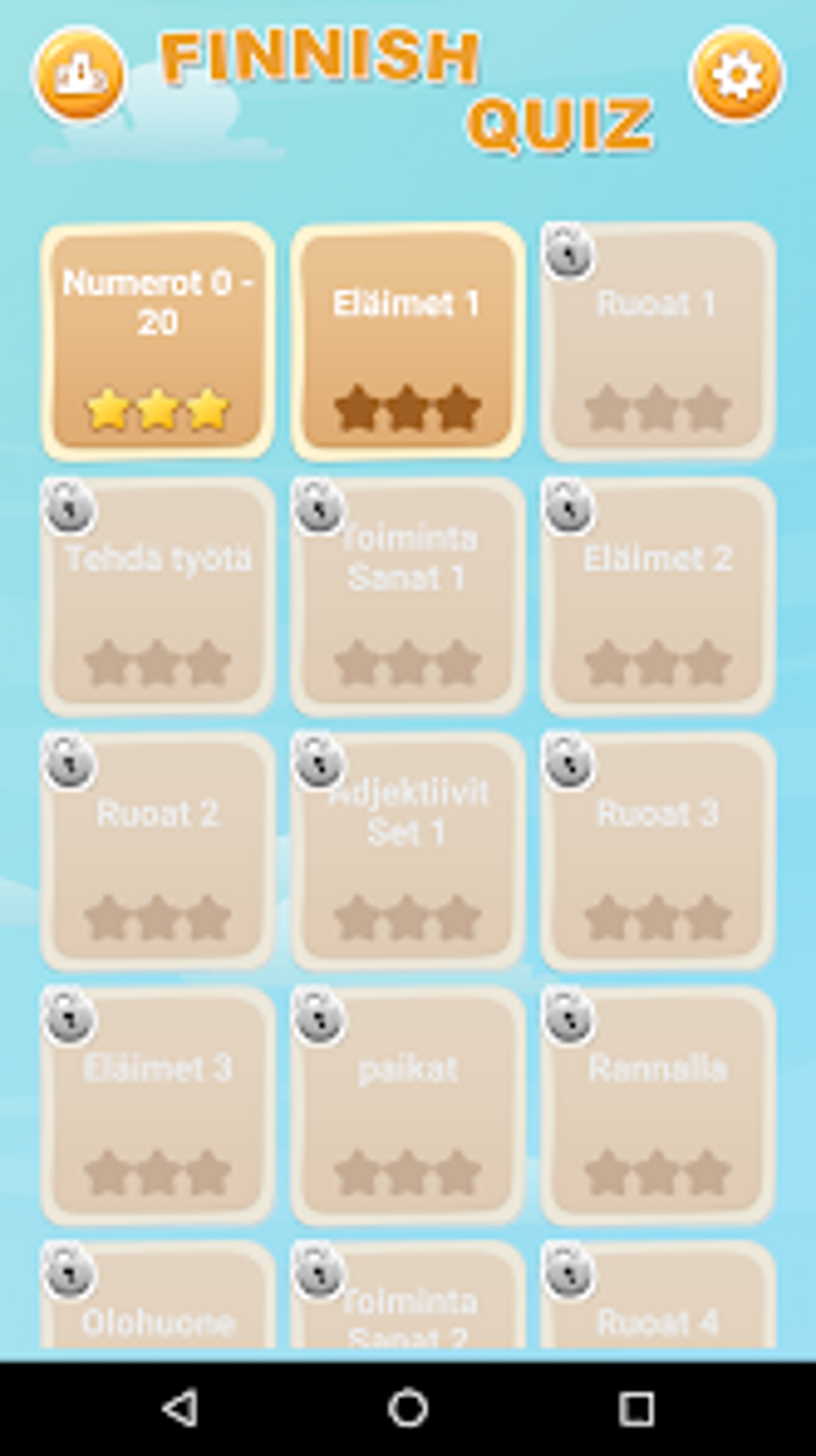 Finnish Game: Word Game Vocab para Android - Descargar