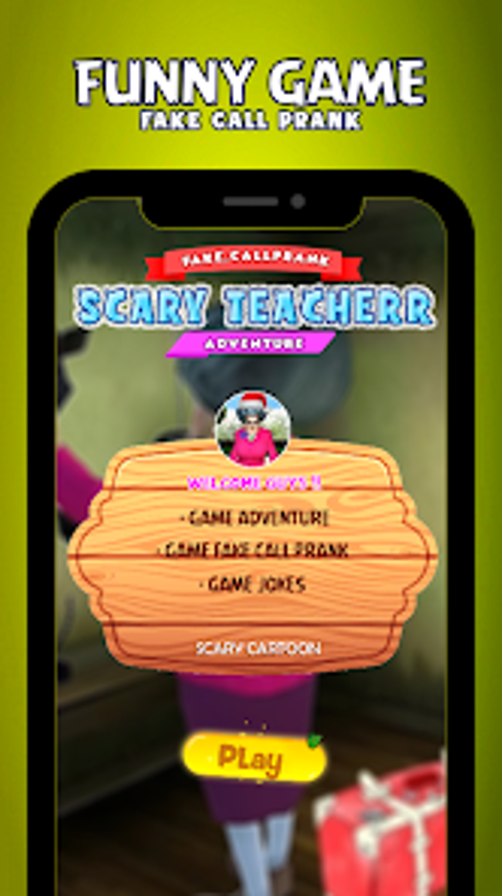 Scary Teacher Game Fake Call für Android - Download