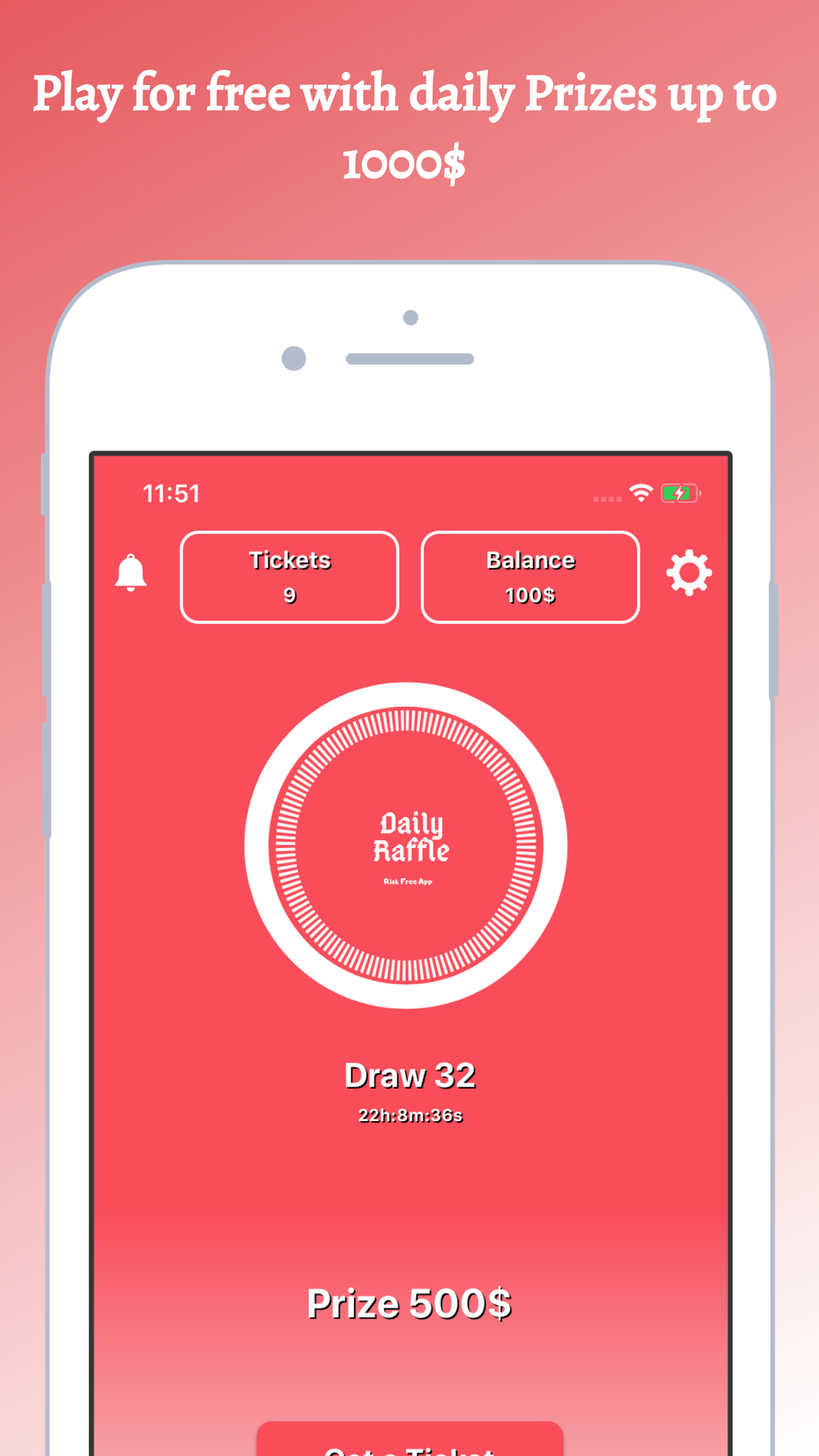 Daily Raffle App for iPhone - Download