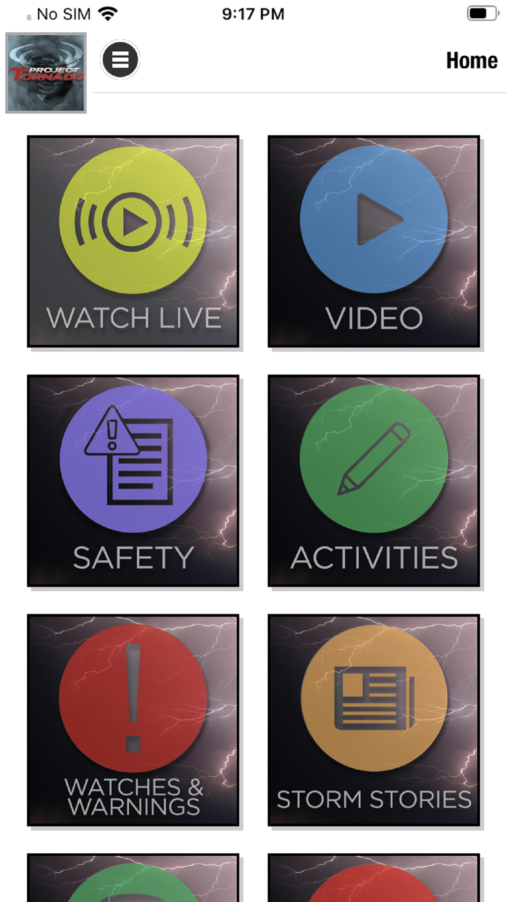 Project Tornado para iPhone - Descargar