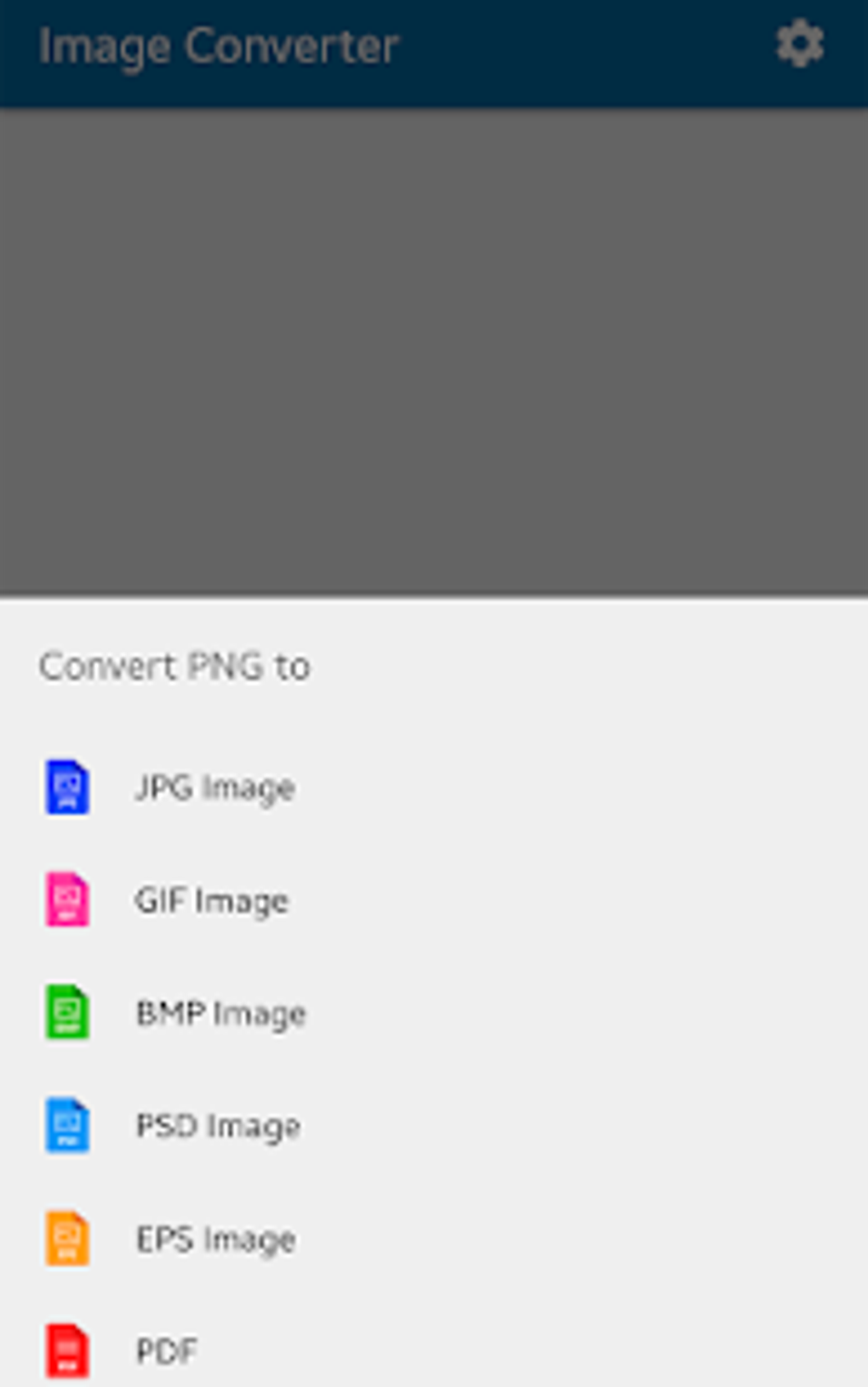 Photo Image converter jpg pdf eps psd png bmp APK สำหรับ Android ...