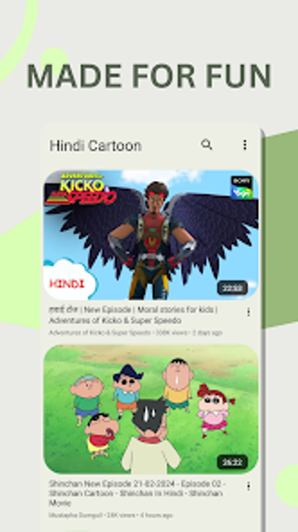 Hindi Cartoon for Android - Download