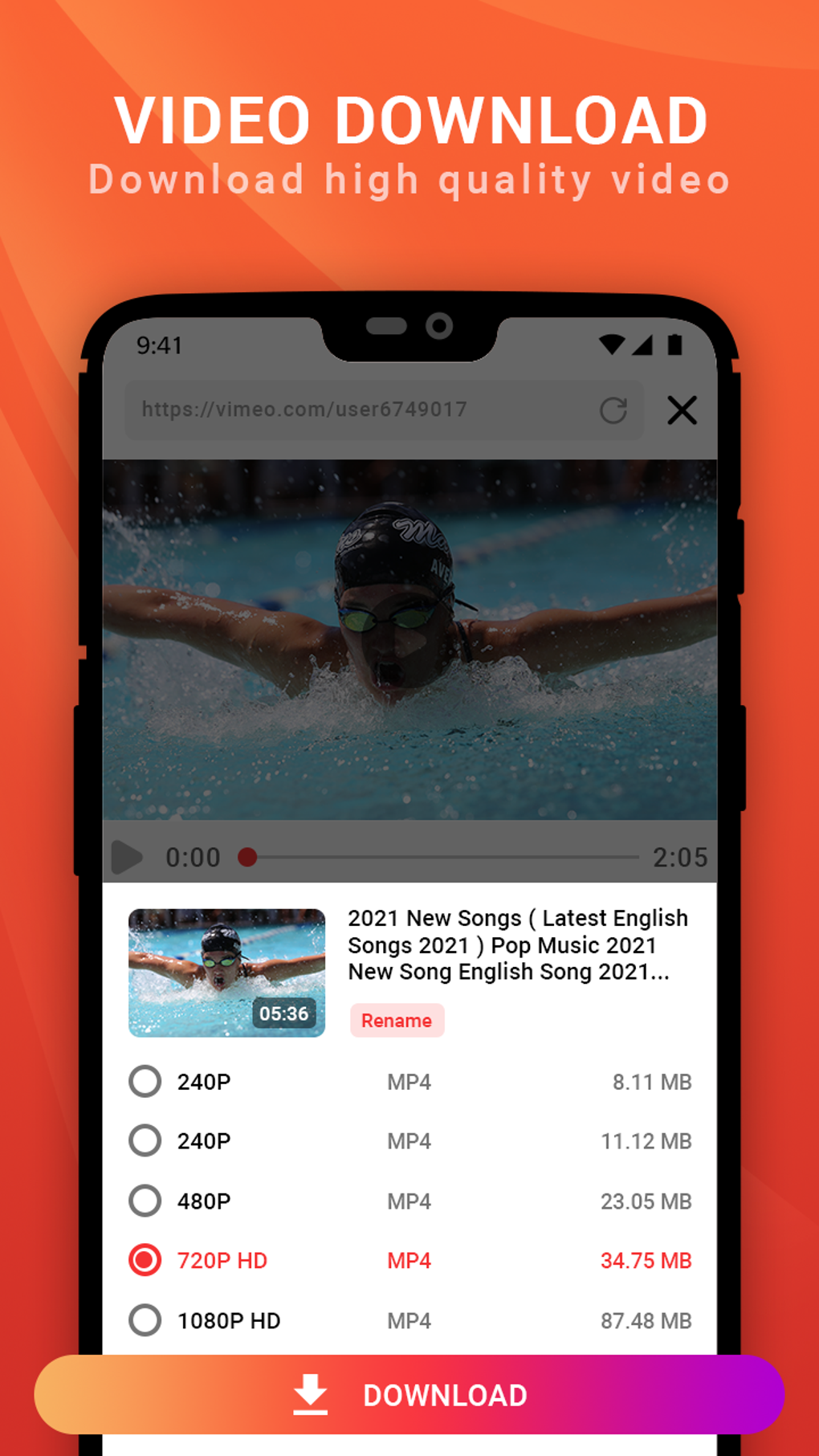 Video Downloader para Android - Descargar