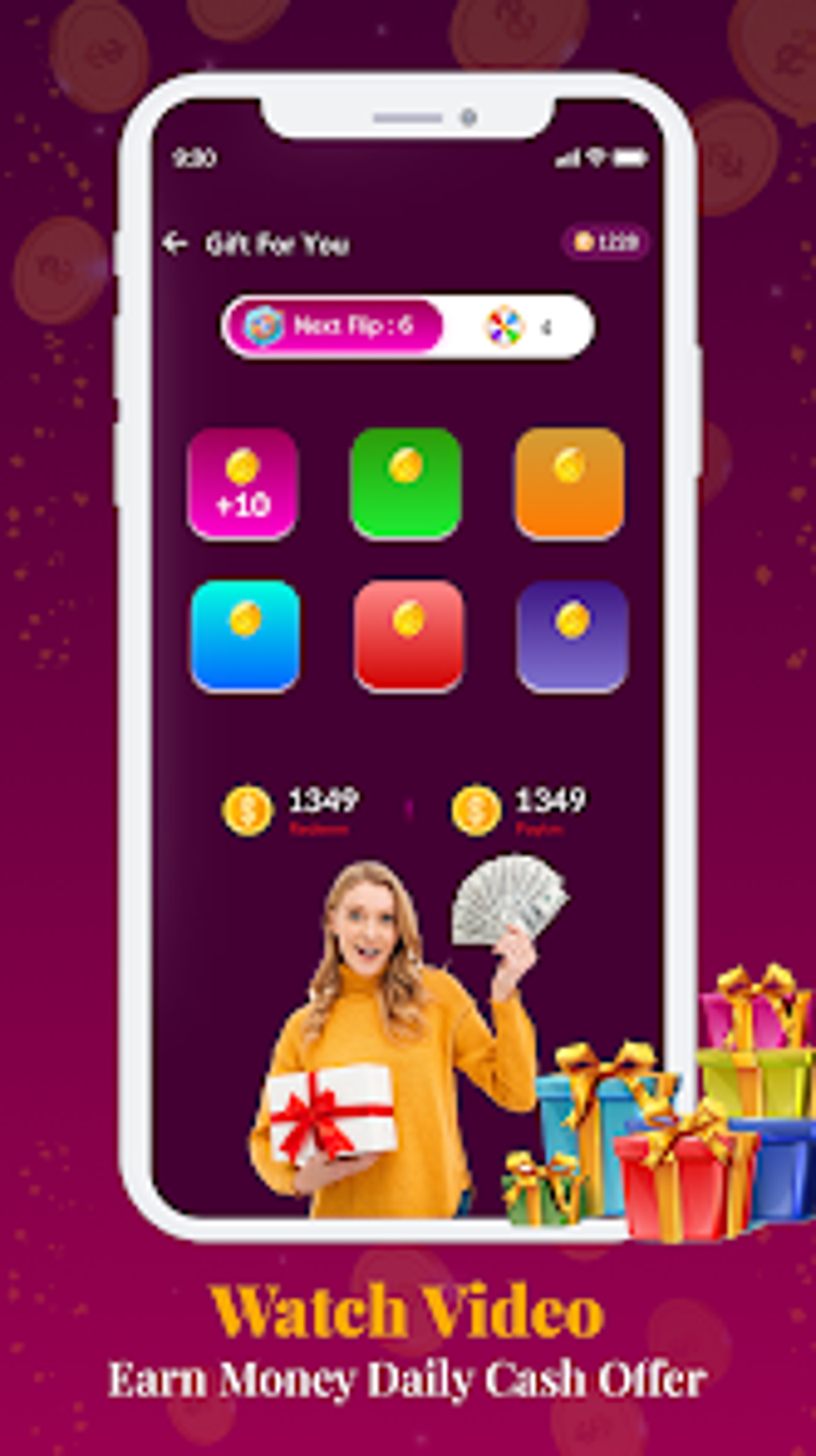 Watch video earn Money Daily para Android - Descargar