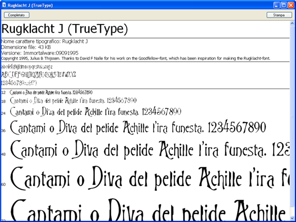 TrueTypeFonts - Download