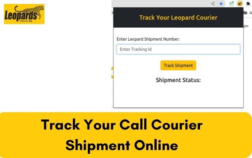 Leopard Tracking - Track Your Shipment Online Google Chrome 용 - 확장 프로그램 ...