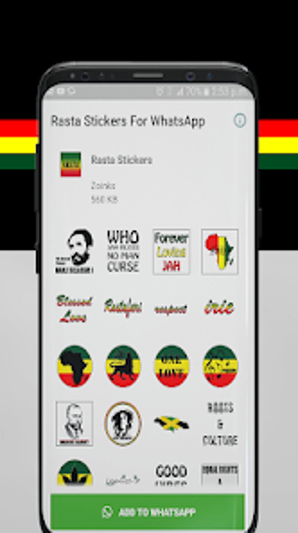 Rasta Stickers for Android - Download