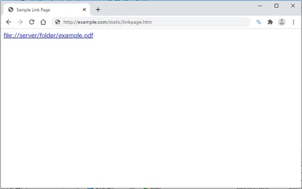 Open local Link para Google Chrome - Extensión Descargar