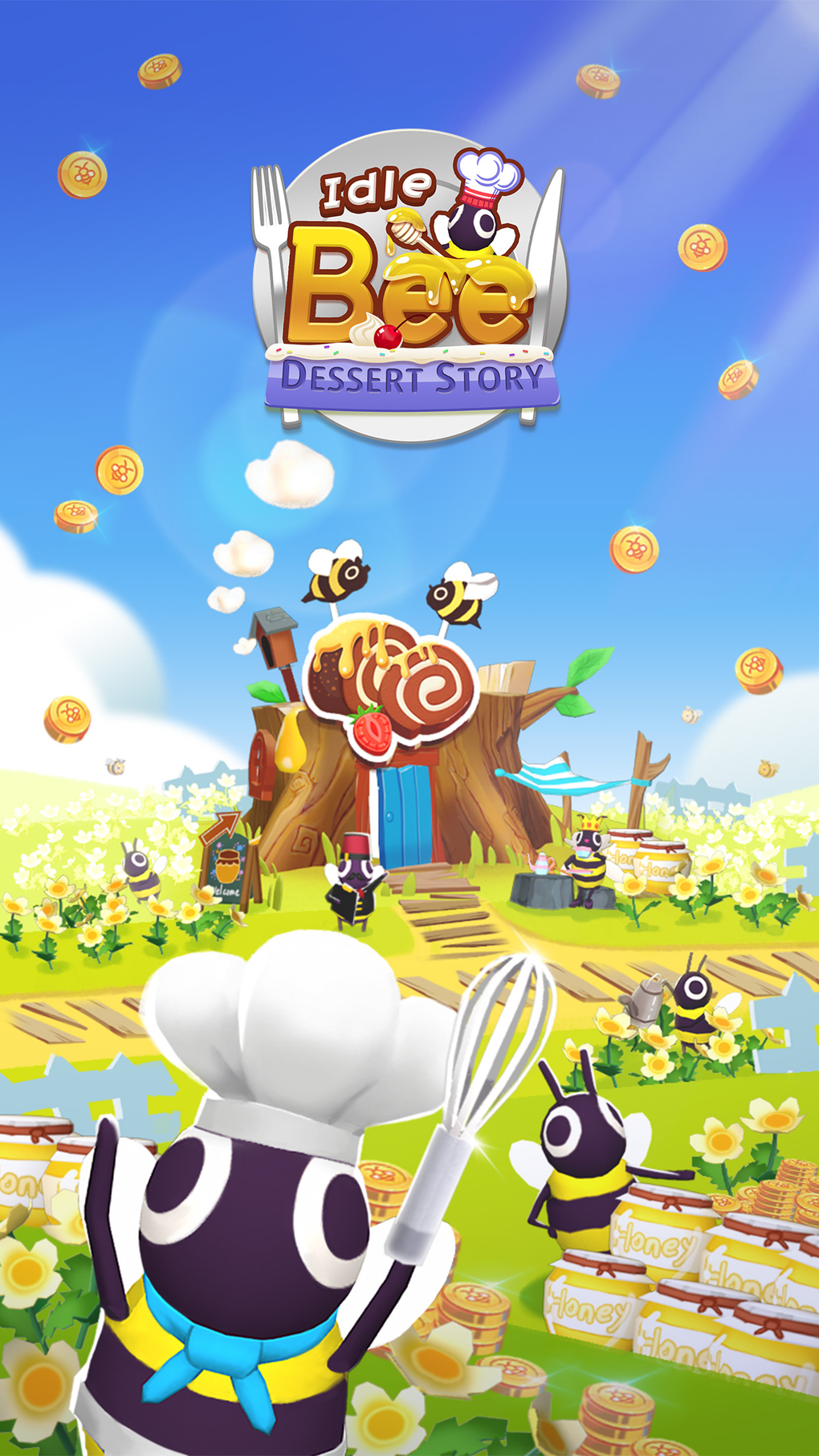 Idle Bee: Dessert Story for iPhone - Download