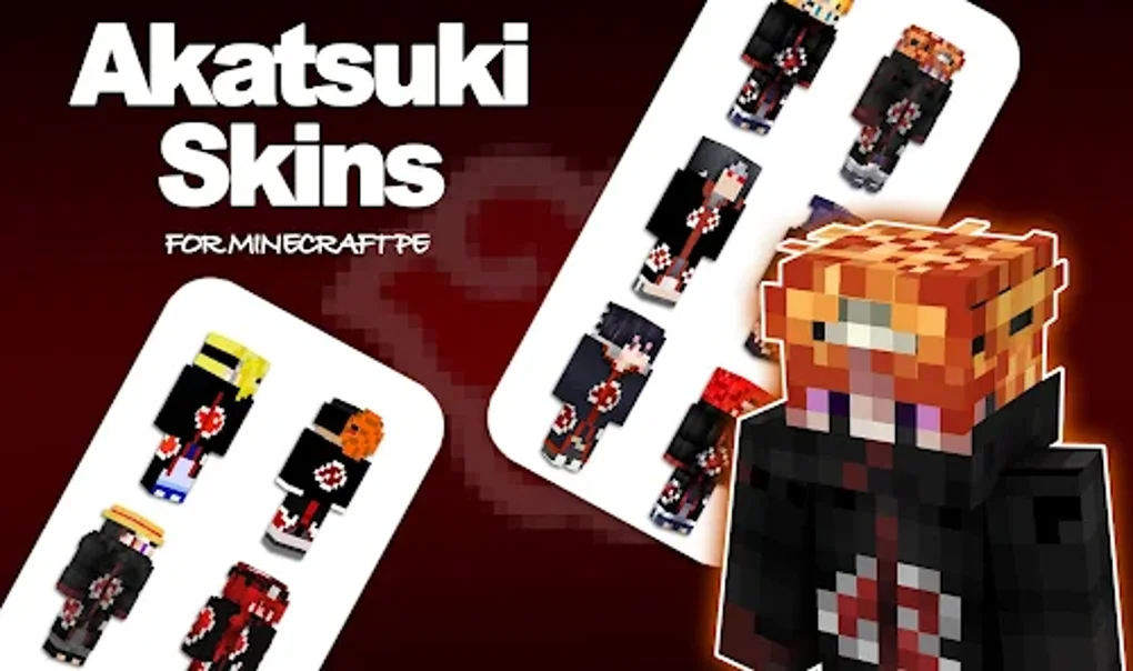 Akatsuki Skin For Minecraft PE pour Android - Télécharger