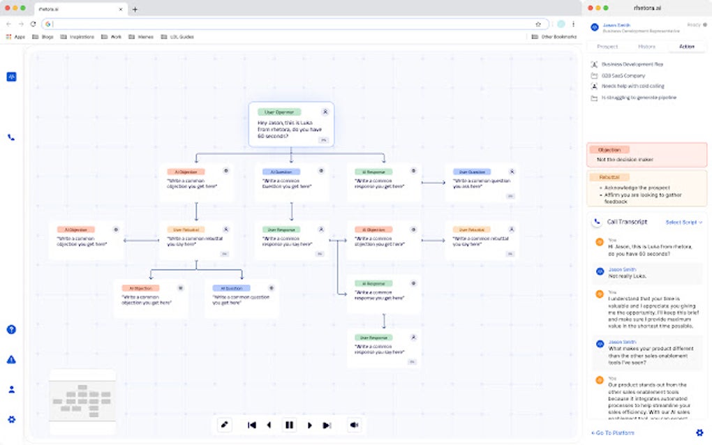 Rhetora - Live call Assistant para Google Chrome - Extensión Descargar