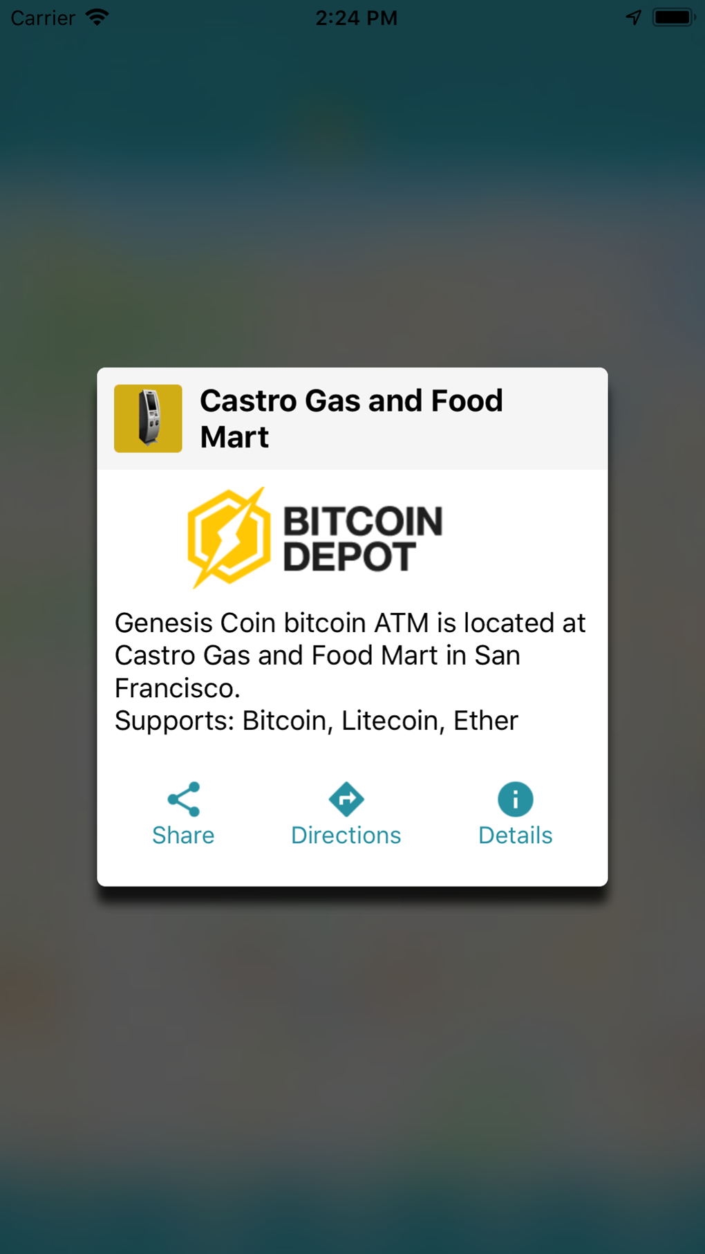 CoinATMRadar - Bitcoin ATM Map for iPhone - Download
