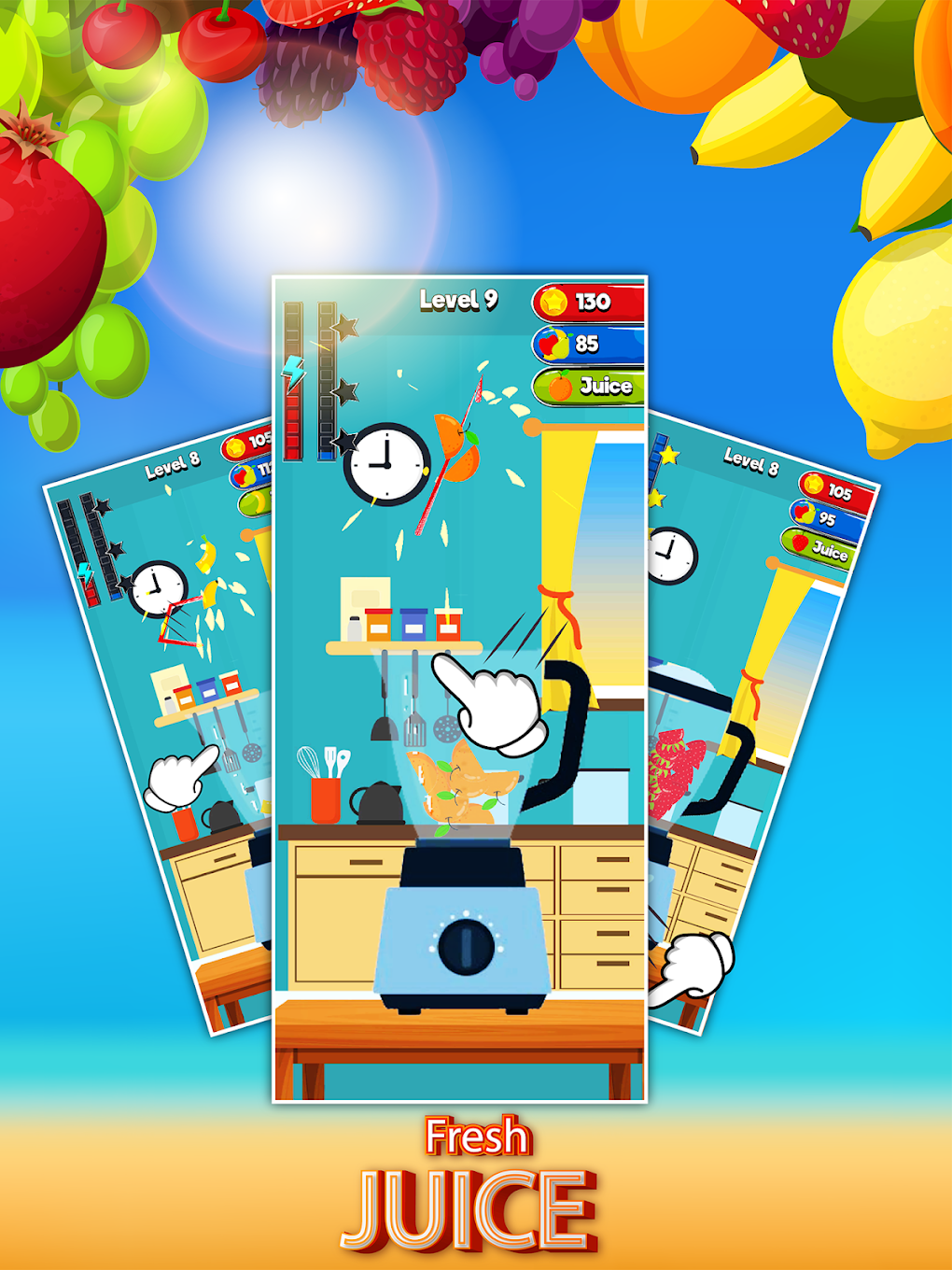 Android 용 Fruit Blend Ninja Slice Splash - 다운로드