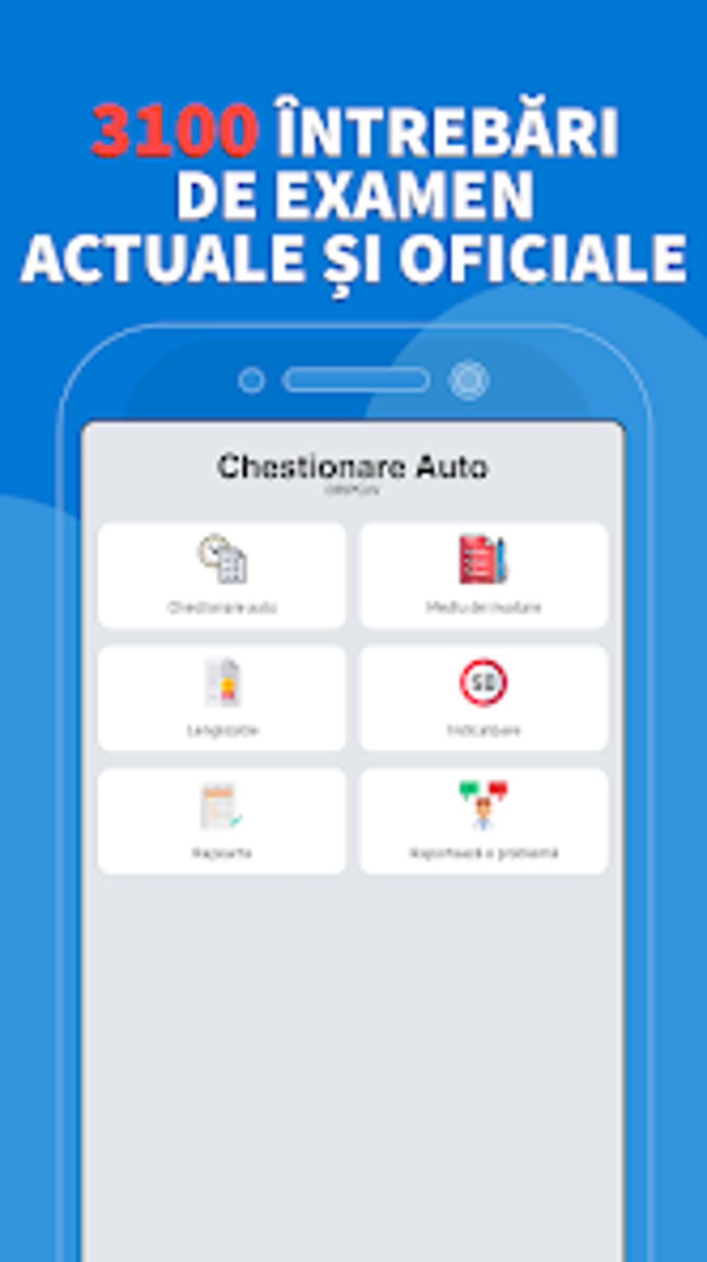 Chestionare Auto DRPCIV 2023 pour Android - Télécharger