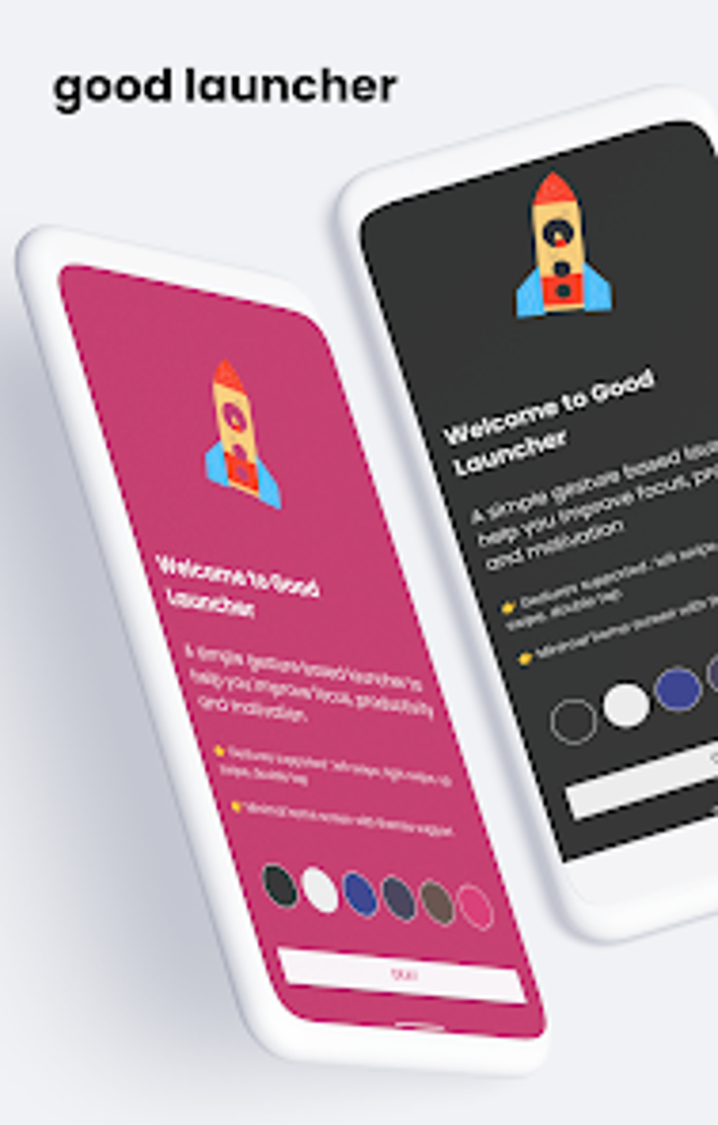 Good Launcher Simple Minimal for Android - Download