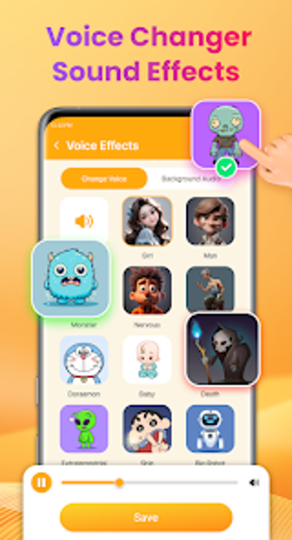 Android için Voice Changer : Sound Effects - İndir
