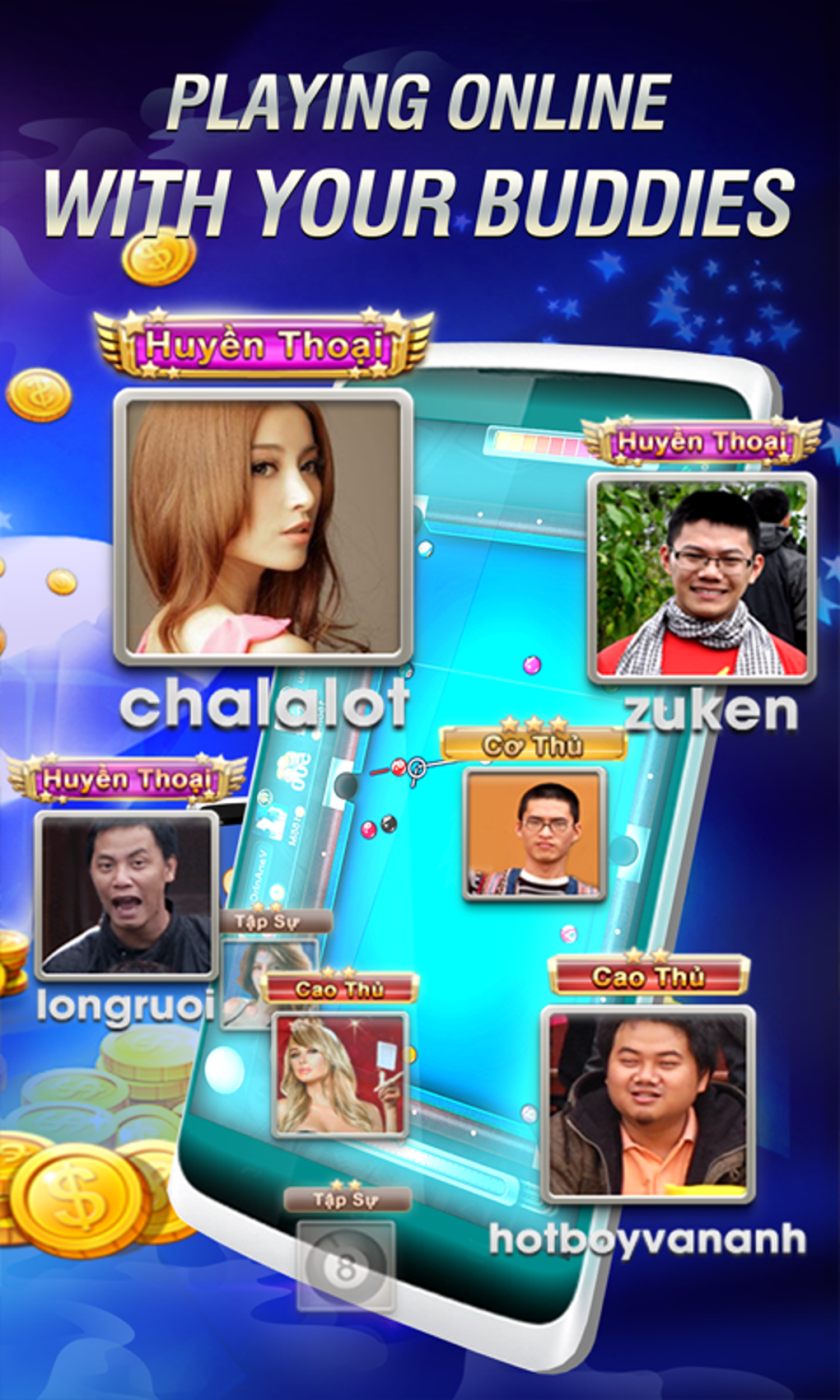 Android 용 Billiard 3D - 8 Ball - Online - 다운로드