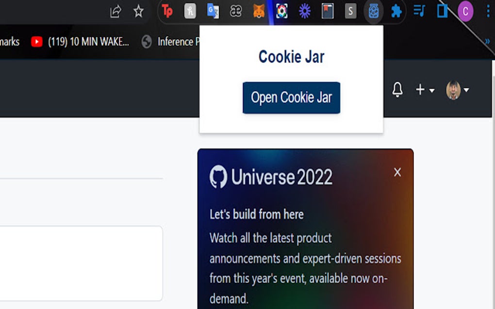 Cookie Jar pour Google Chrome - Extension Télécharger