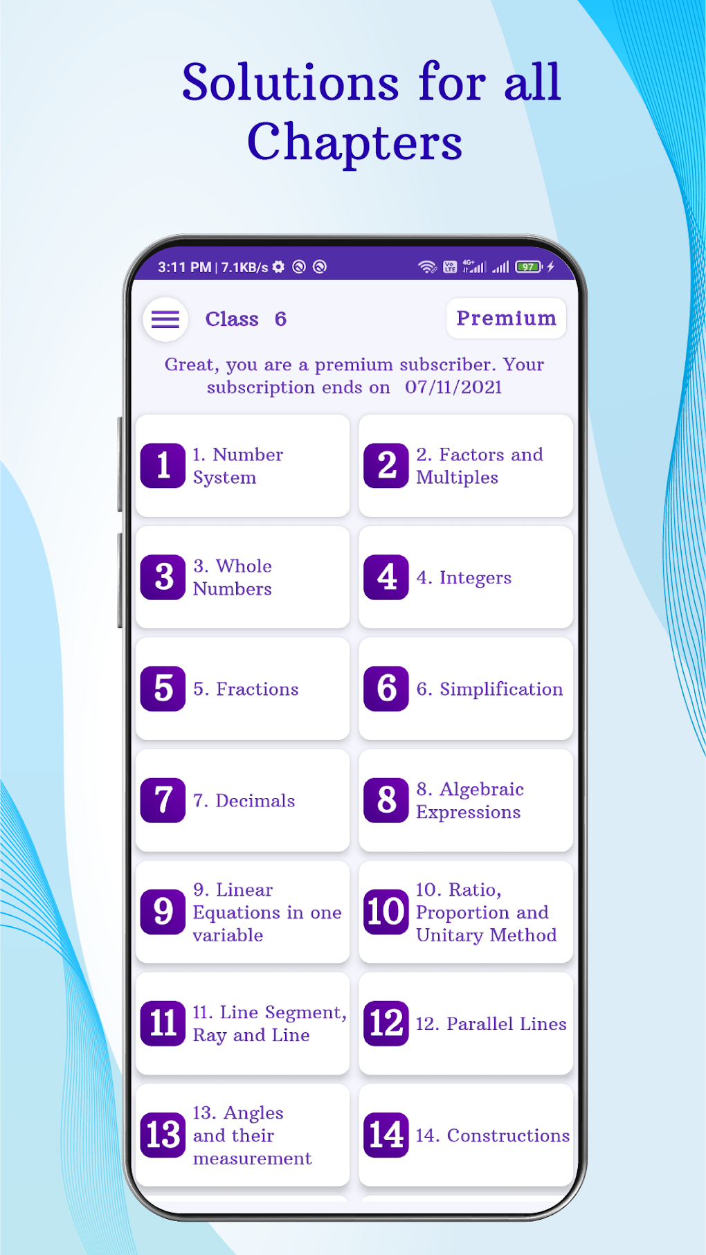 Android için RS Aggarwal Class 6 Math Solution - İndir