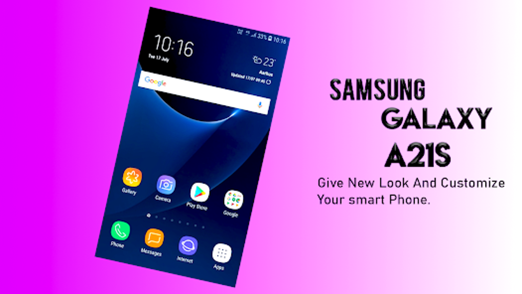 Samsung Galaxy A21s Launcher: for Android - Download