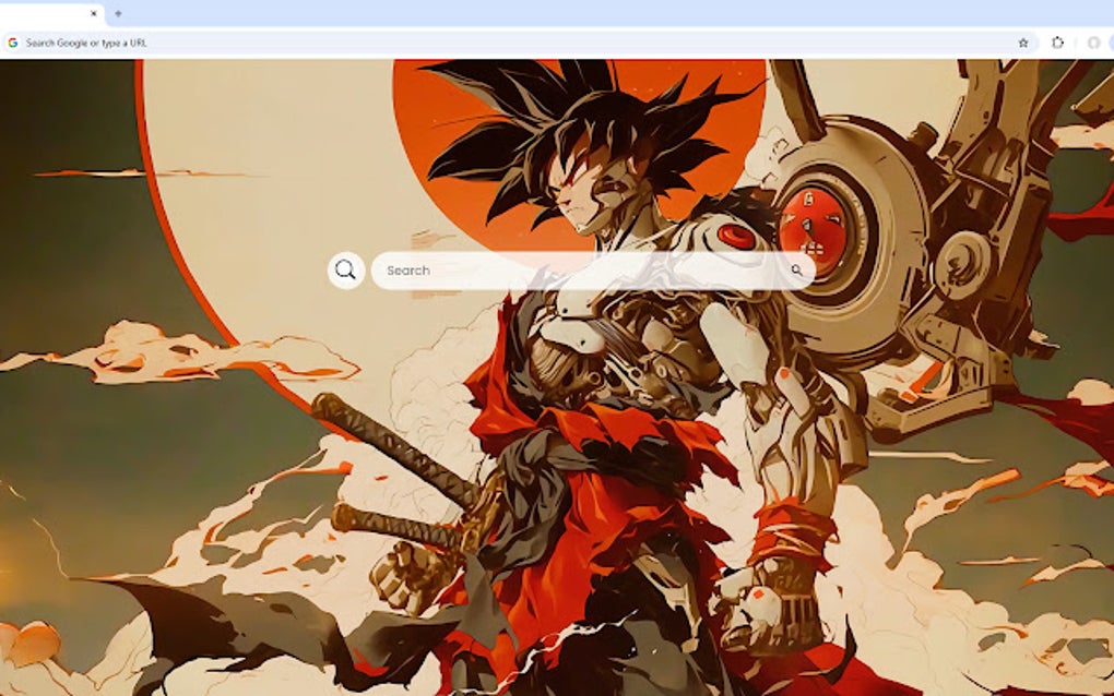 Bionic Goku Live Wallpaper for Google Chrome - Extension Download