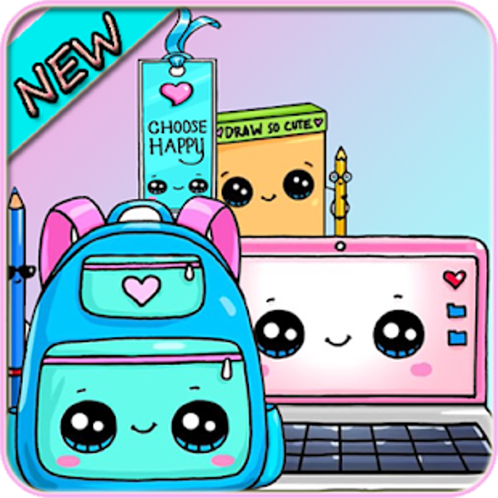 How To Draw Cute School Supplies Per Android Download