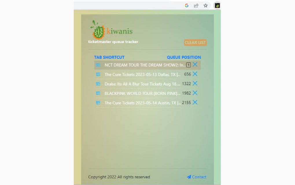 AXS and Ticketmaster - Smart Queue Assistant Google Chrome 용 - 확장 프로그램 다운로드