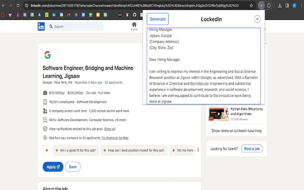 LockedIn para Google Chrome - Extensión Descargar