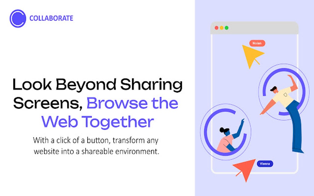COLLABORATE: Co-browse Without Screen Sharing para Google Chrome - Extensión Descargar