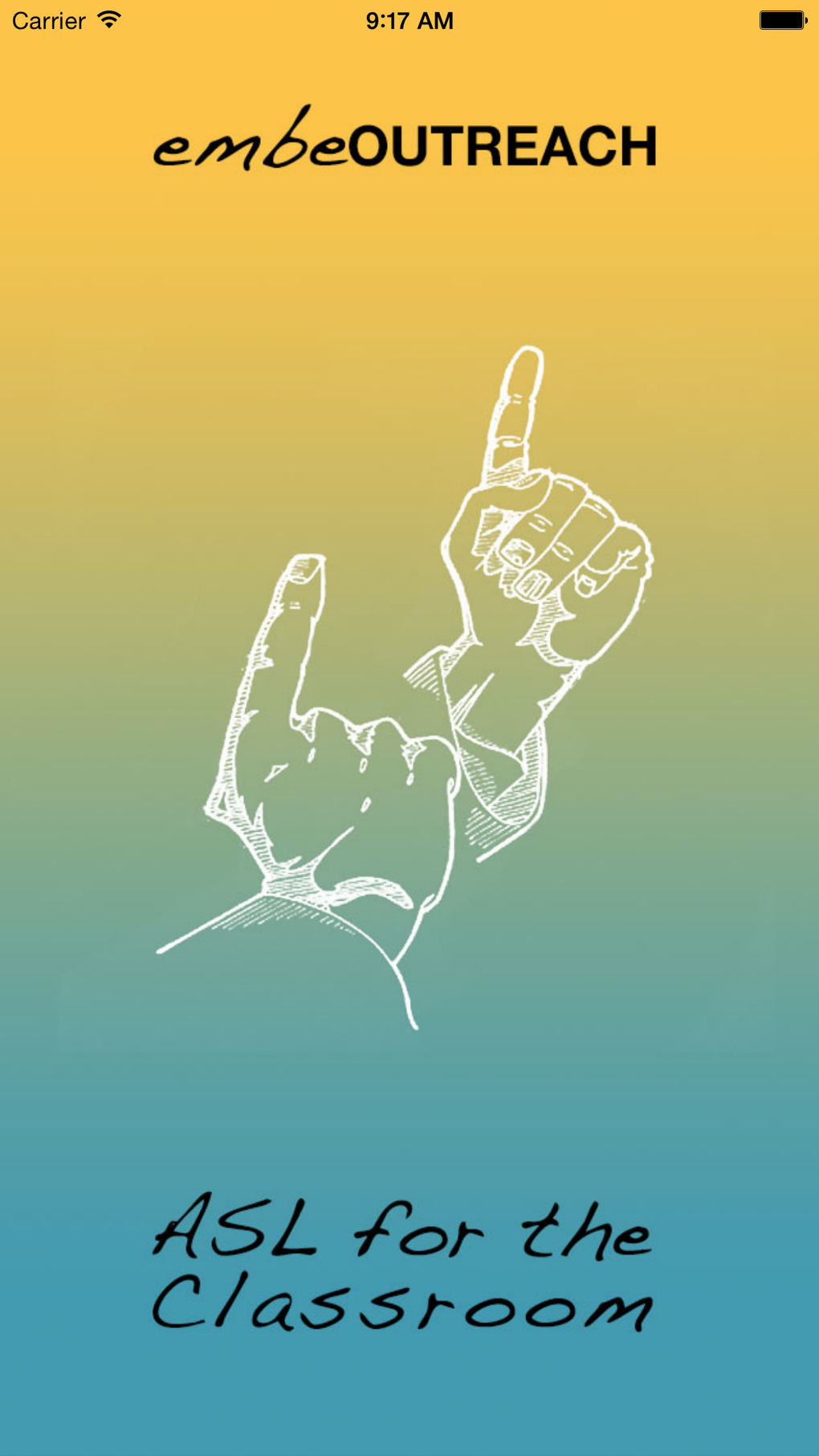 Sign Language for the Classroom: ASL library para iPhone - Descargar