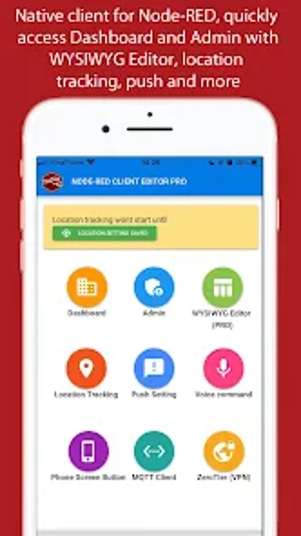 Node-RED Client Editor สำหรับ Android - ดาวน์โหลด Node-RED Client Editor สำหรับ Android - ดาวน์โหลด