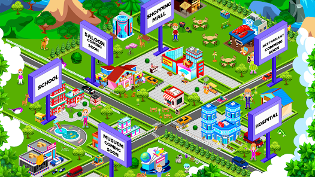 Build Discover Pretend Town para Android - Descargar