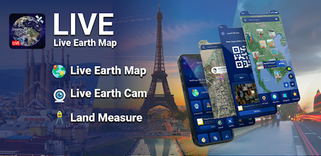 Live Earth Map - World Map 3D для Android — Скачать