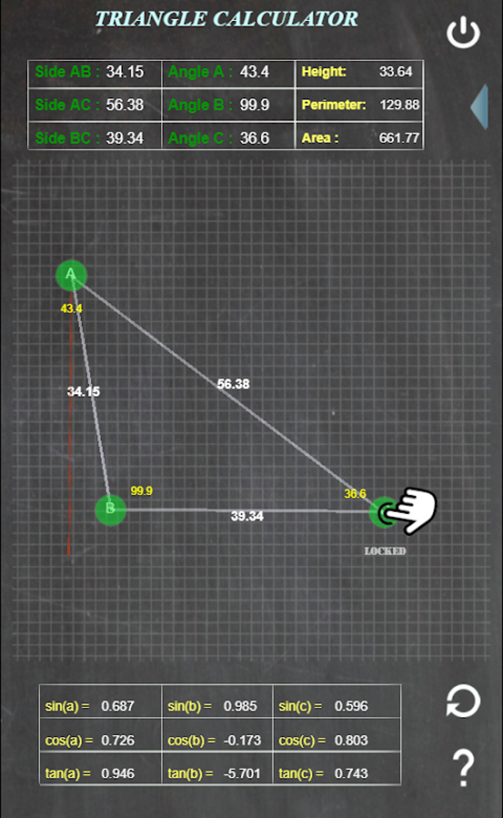 Triangle Calculator APK สำหรับ Android - ดาวน์โหลด