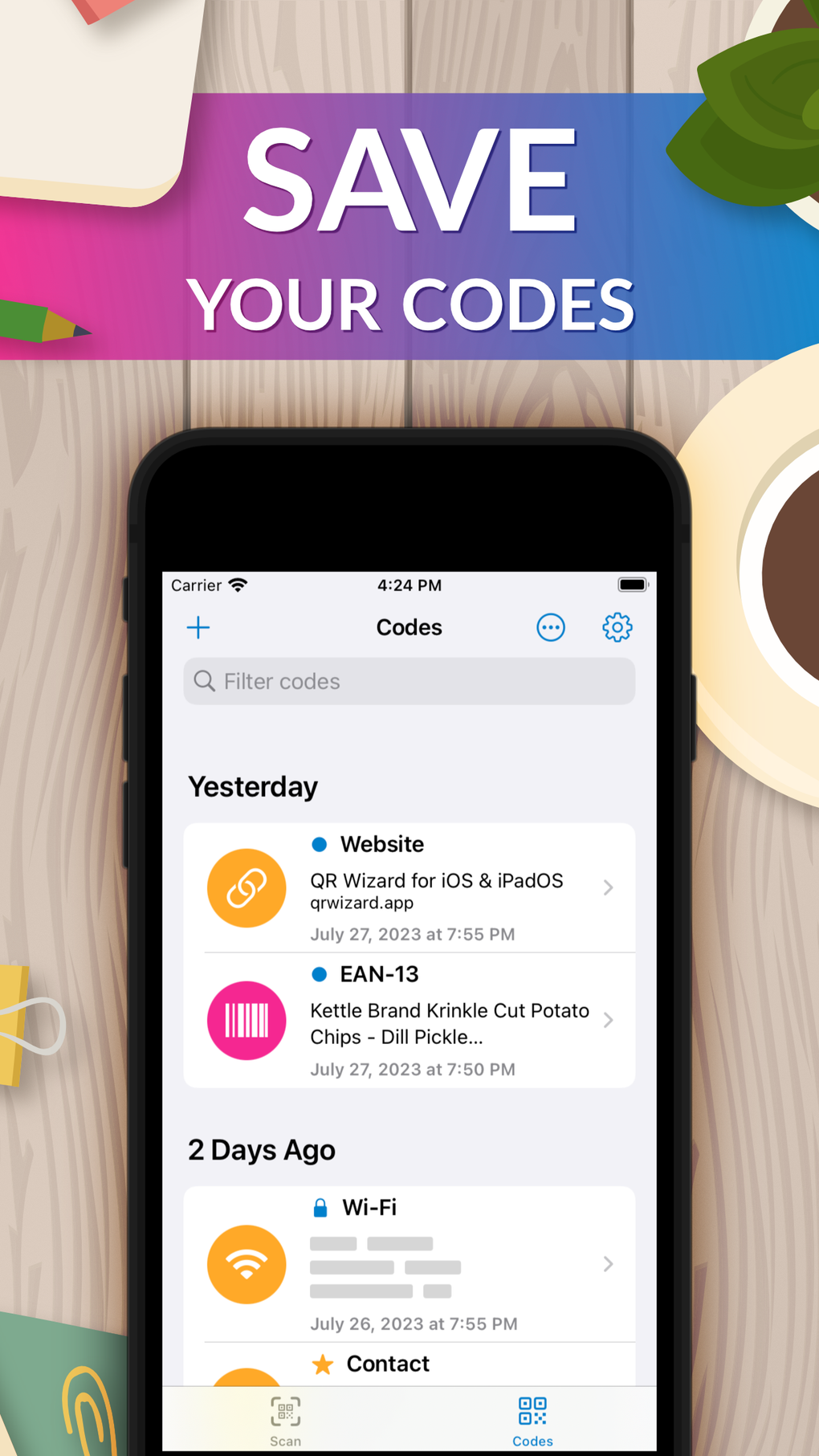 QR Wizard: Code Scan Edit para iPhone - Descargar QR Wizard: Code Scan Edit para iPhone - Descargar