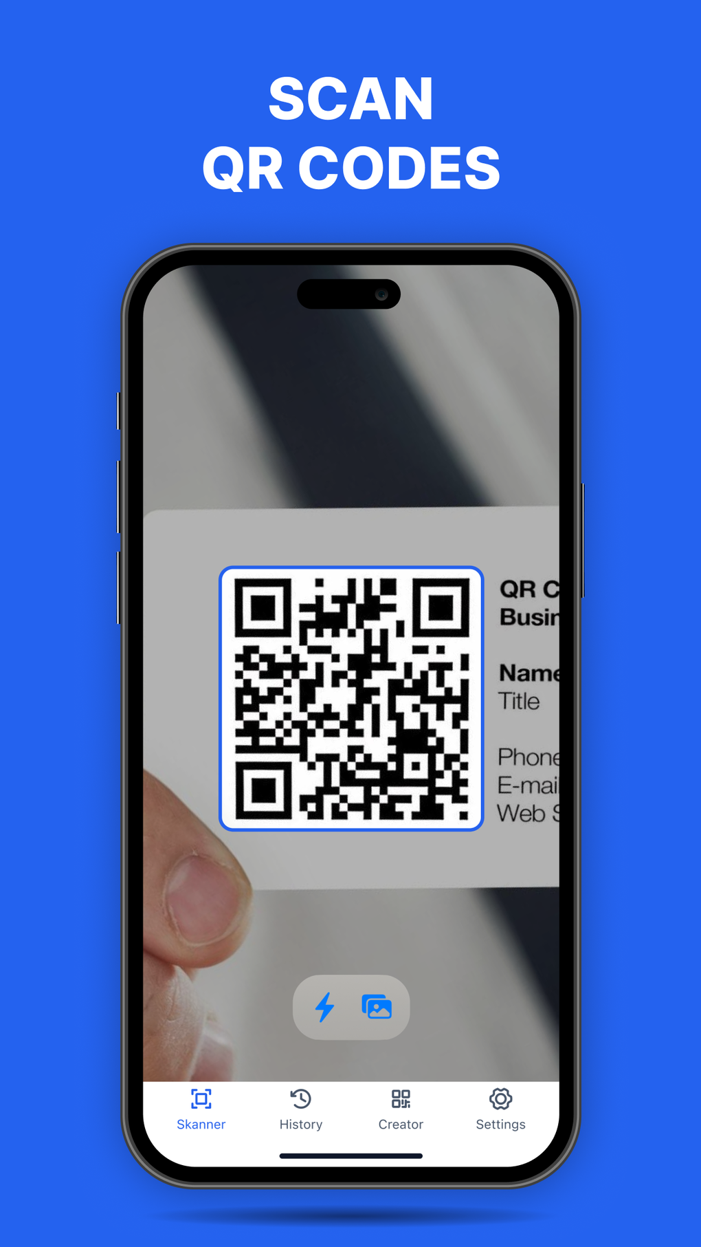 QR Code Scanner pour iPhone - Télécharger