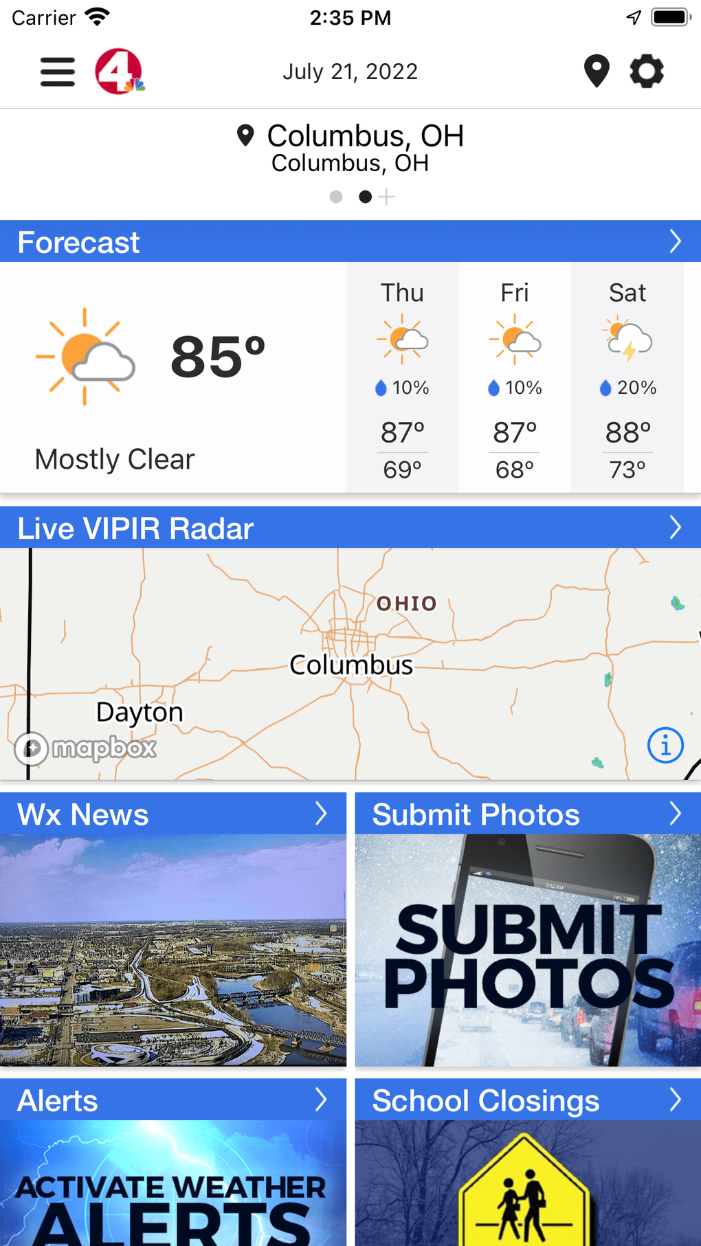 NBC4 Wx for iPhone - Download