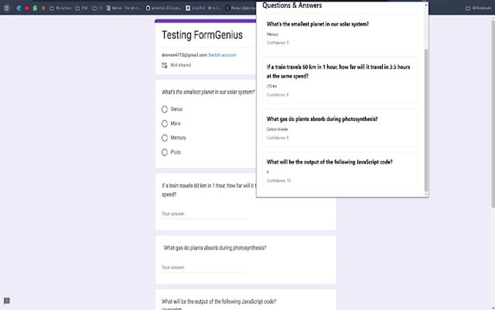 Form Genius - Form Solver that works everywhere para Google Chrome ...
