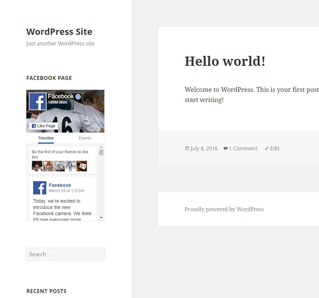 WordPress 용 Mongoose Page Plugin - 다운로드
