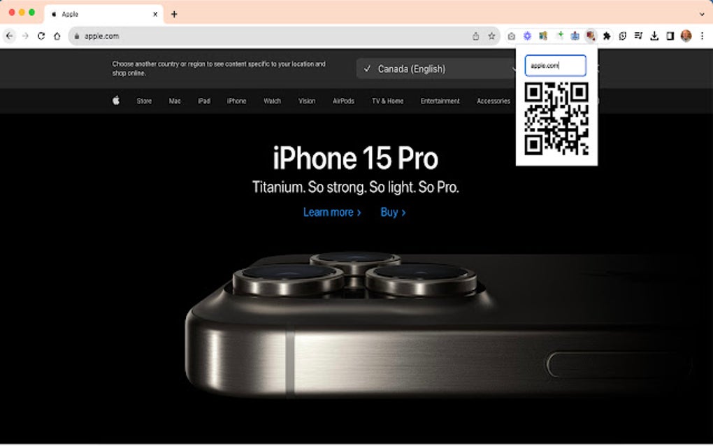 Free QR Code Generator para Google Chrome - Extensión Descargar