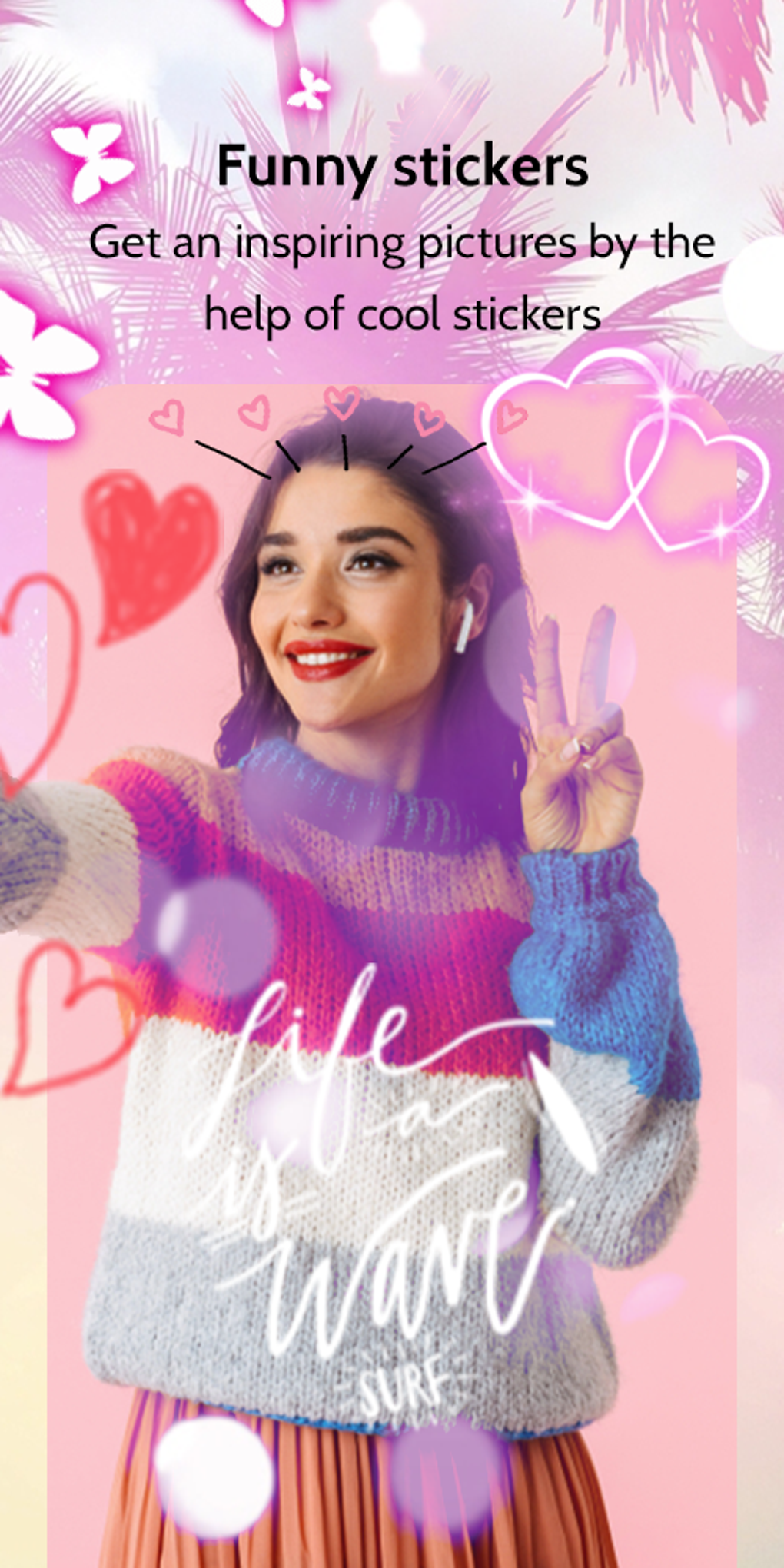 Fashion Camera Photo Editor - Motion Stickers for Android - Download