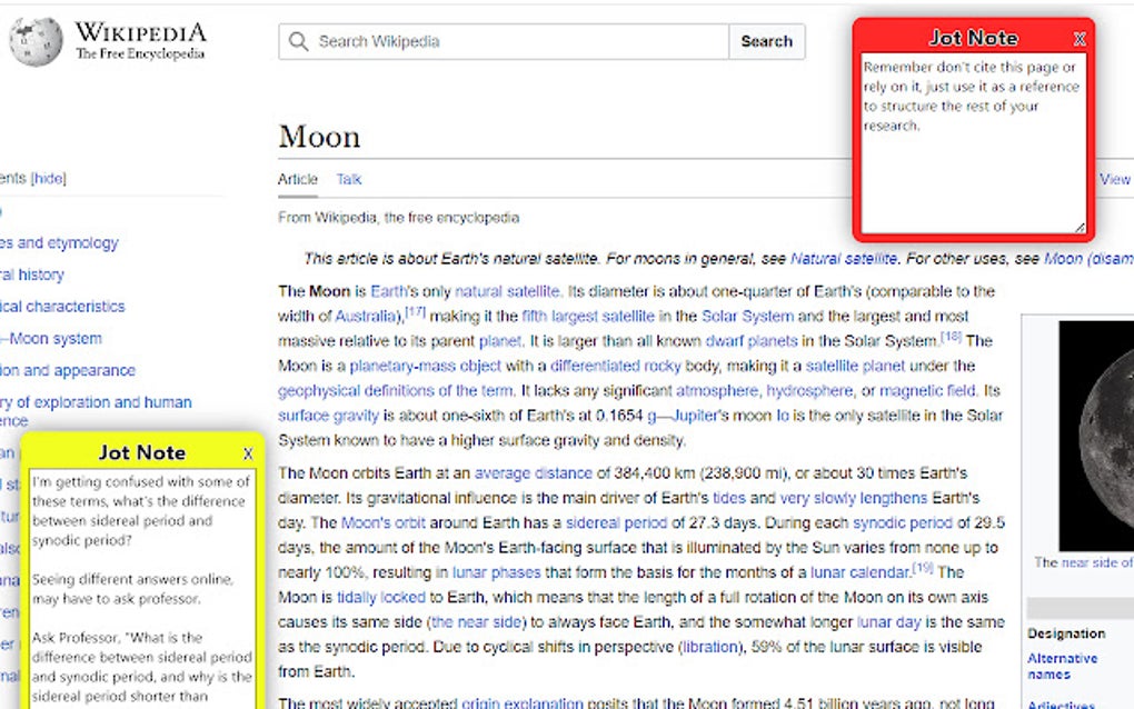 Jot - Browser Notes for Google Chrome - Extension Download