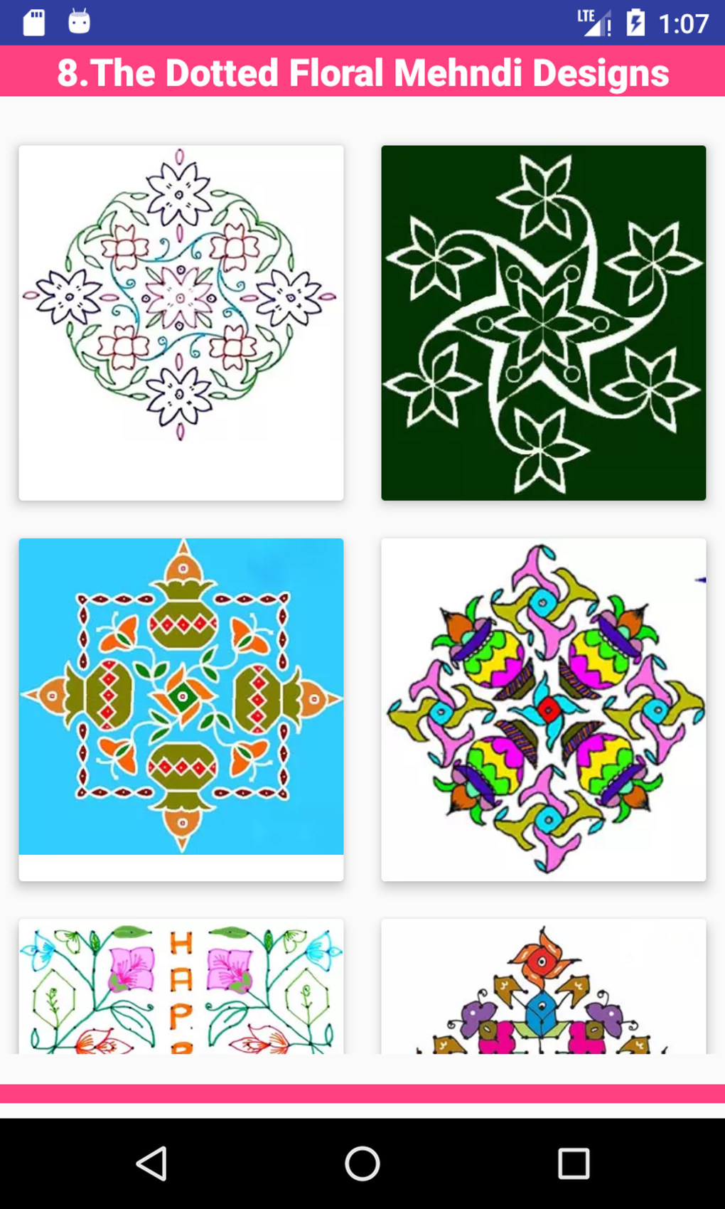 3000 Rangoli Designs for Android - Download
