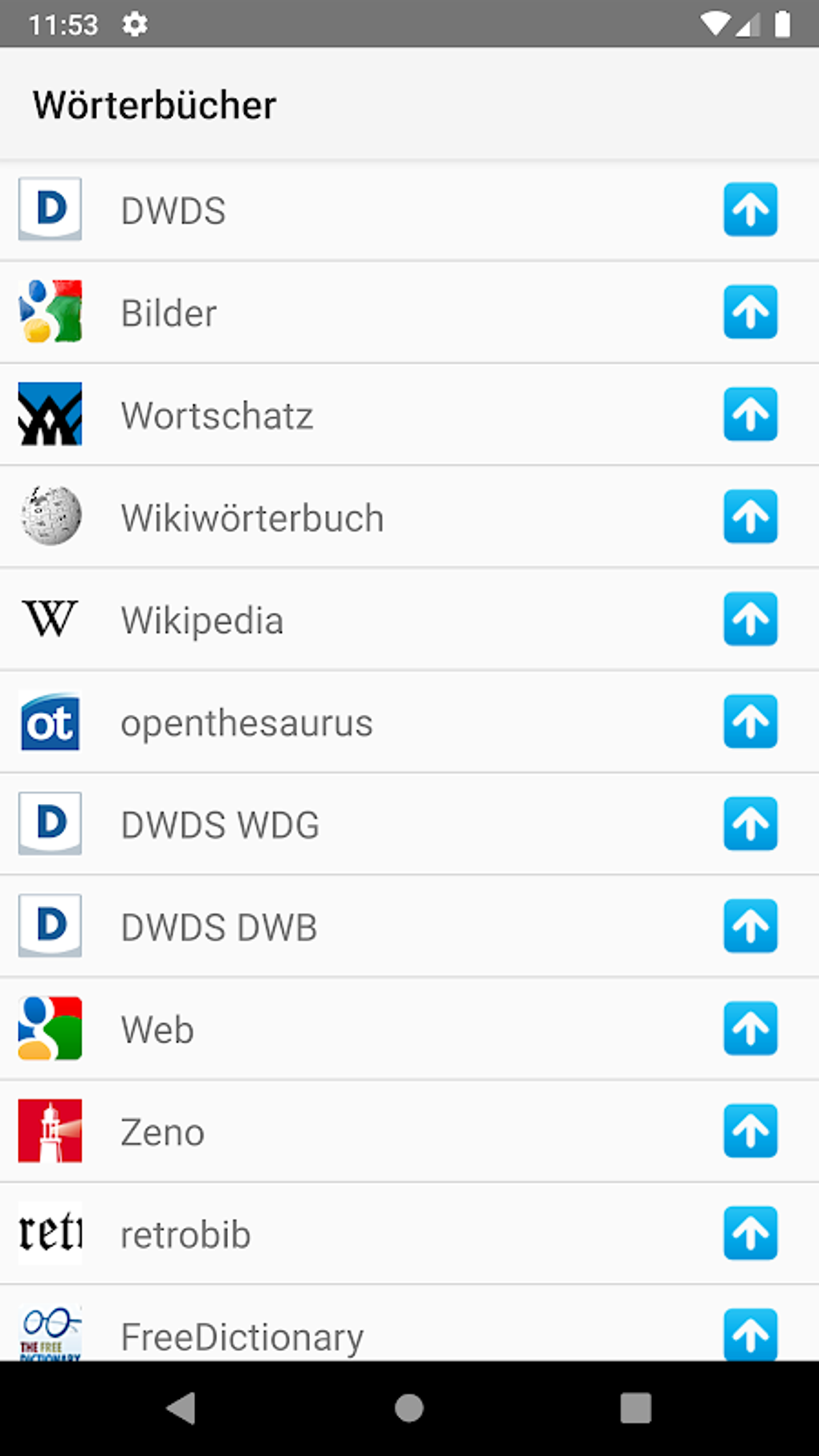 Alle Deutschen Wörterbücher APK for Android - Download