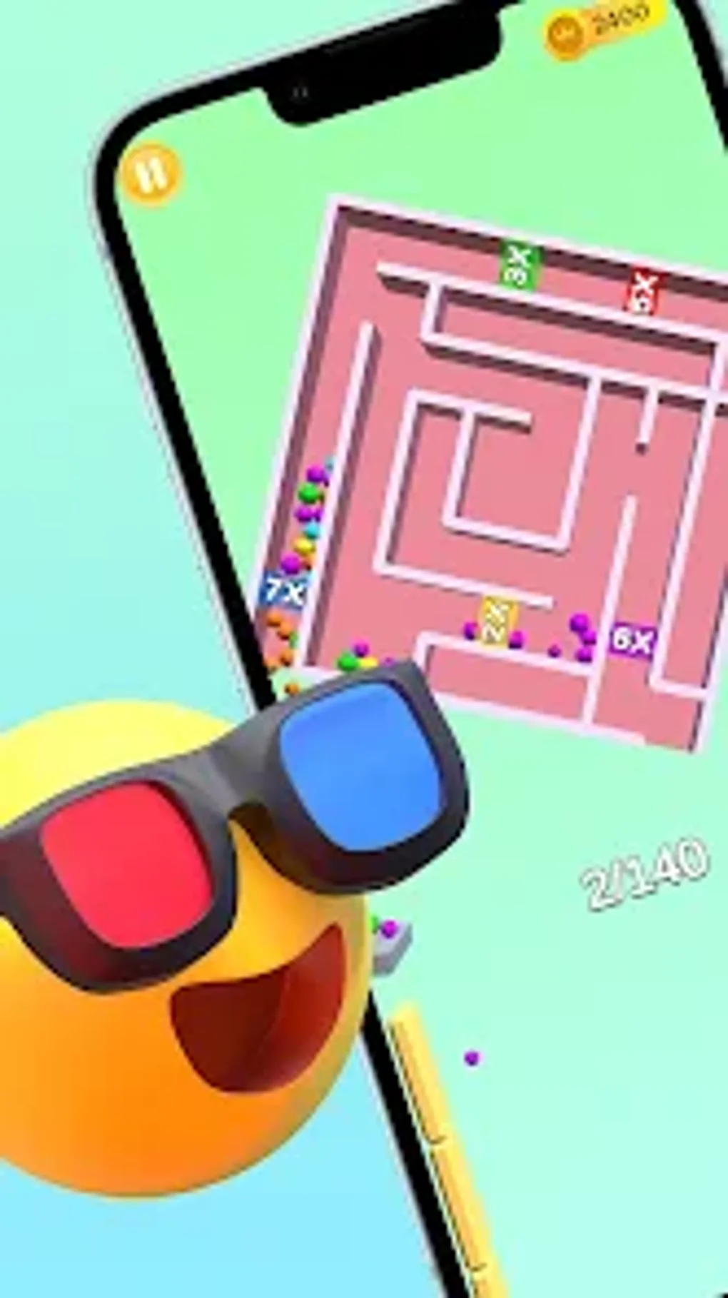 Cool Maze 3D - Maze Puzzle pour Android - Télécharger