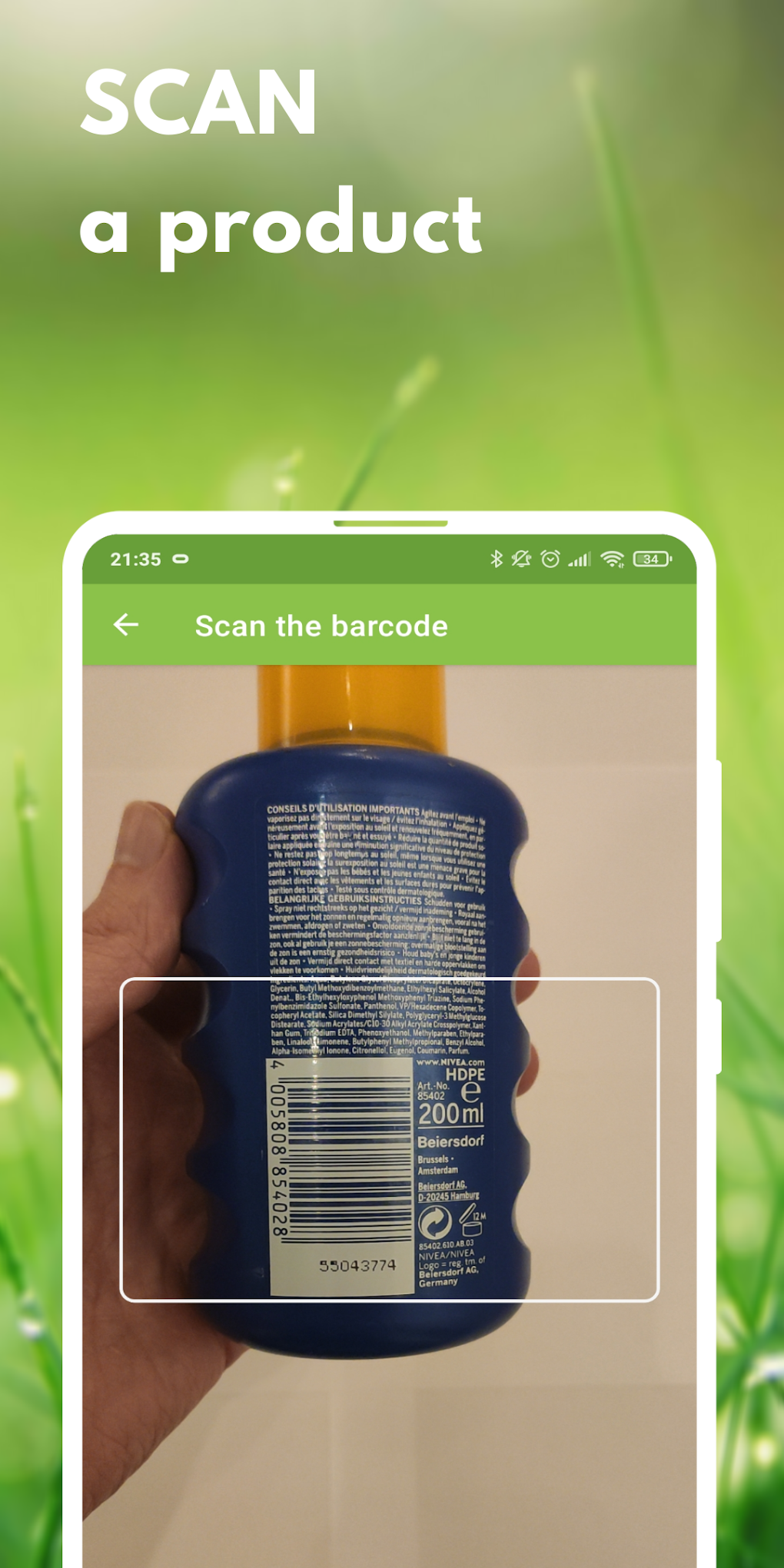 Beauty Scan - Cosmetic review INCI for Android - Download