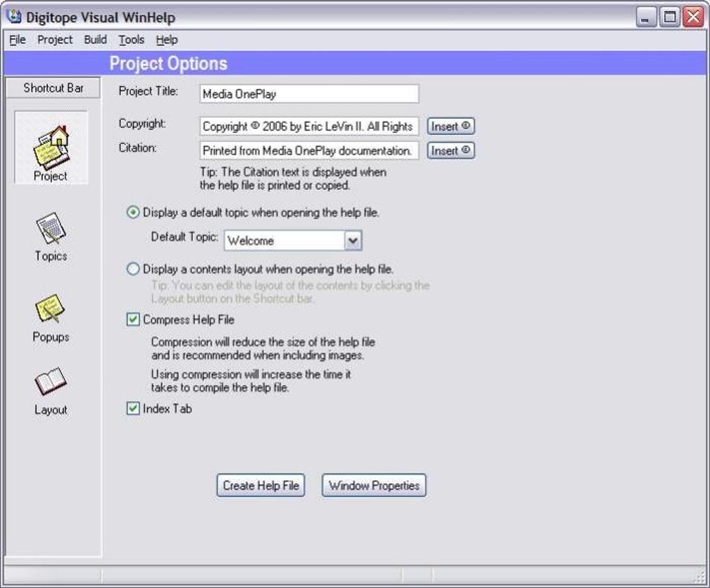 Visual WinHelp - Download